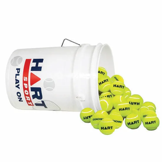 HART Coaching Tennis Balls Bucket of 96