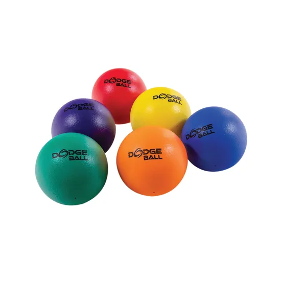 HART Rainbow Dodgeball Set of 6