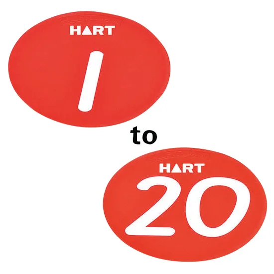 HART Numbered Disc Set of 20