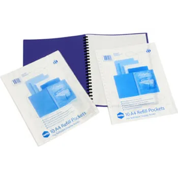 Display Book Clear Refills A4 - Pack of 10