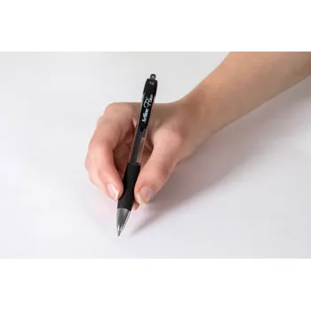 Artline Flow Retractable Pen Black - Pack of 12