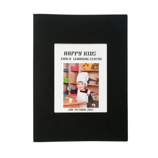 Large Fixed Pocket Display Book - A3