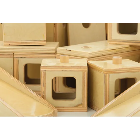 MTA Spaces - Large Wooden Blocks & Ramps - 35 Pieces - MTA Catalogue