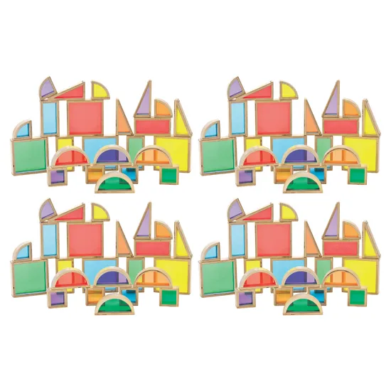 Natural Spaces - See Through Coloured Blocks Value