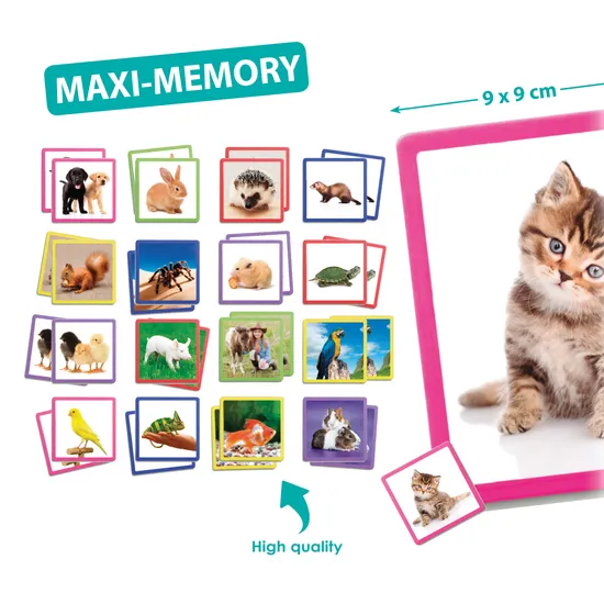 Memory Matching Game - Pets