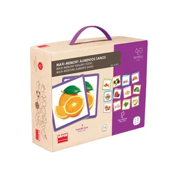 Memory Matching Game - Healthy Food