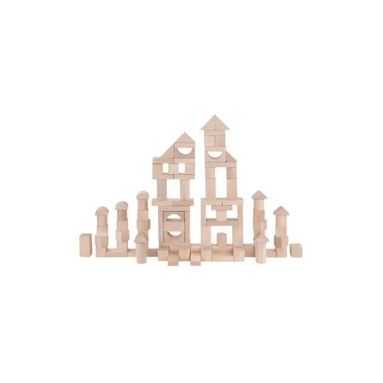 Natural Blocks 100 Pieces