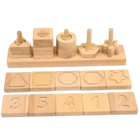 Sensory Geo String Shapes - Tactile & Shape Recognition - MTA Catalogue