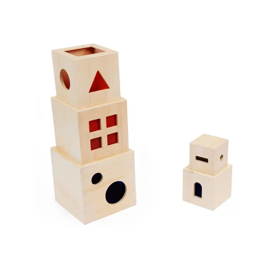 Translucent Stacking Cube 5 Pieces