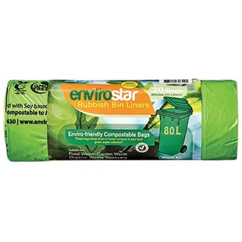 Envirostar Compost Bin Liner 80L - Roll of 20