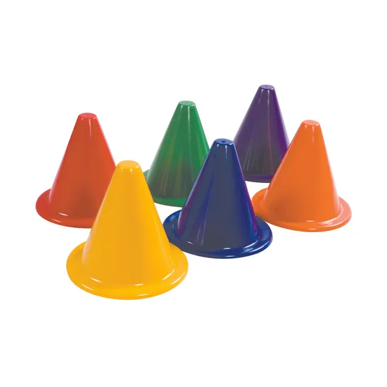 Flexible Nylon Cones Set of 6