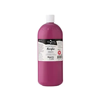 Global Fine Art Student Acrylic, Magenta - 1L