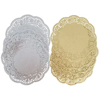 Gold & Silver Doilies Kit