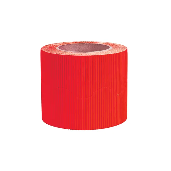 Red Corrugated Border Roll (60mm x 30m)