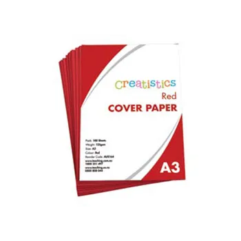 Red Cover Paper A3 120gsm - Pack of 100