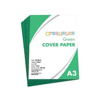 Green Cover Paper A3 120gsm - Pack of 100