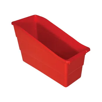 Classroom Book Caddies Red Pk 4