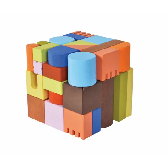 Mini Block Cube Colourful Set of 46