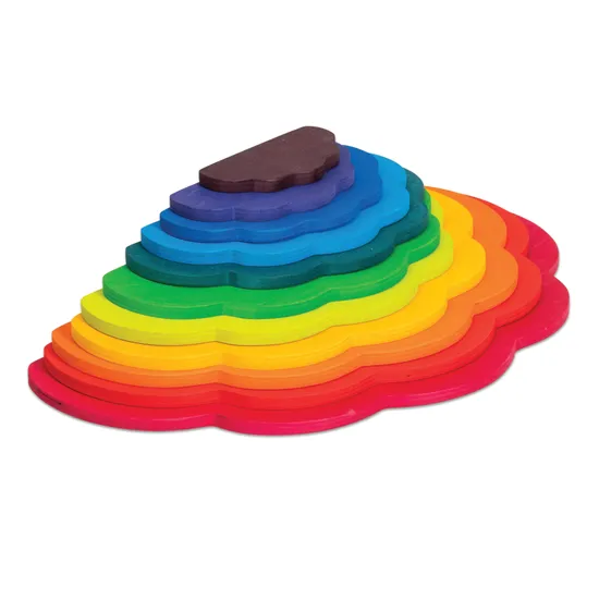 Rainbow Stacking Clouds 11 Pieces