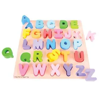 Bigjigs Chunky Alphabet Puzzle 26 Pieces