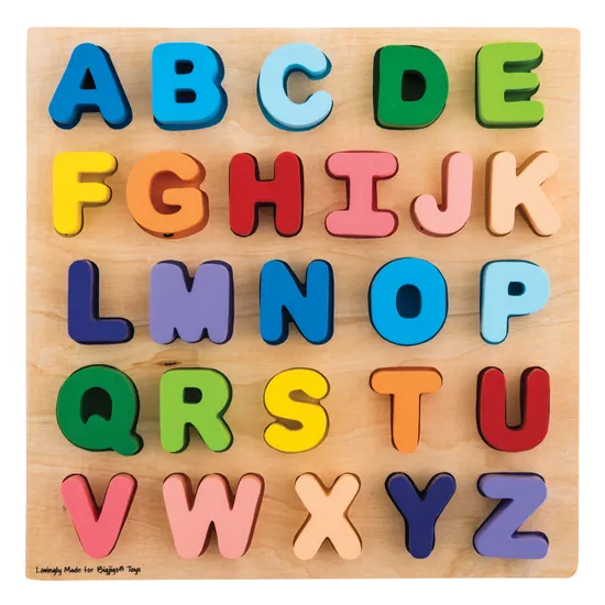 Bigjigs - Chunky Alphabet Puzzle 26pce