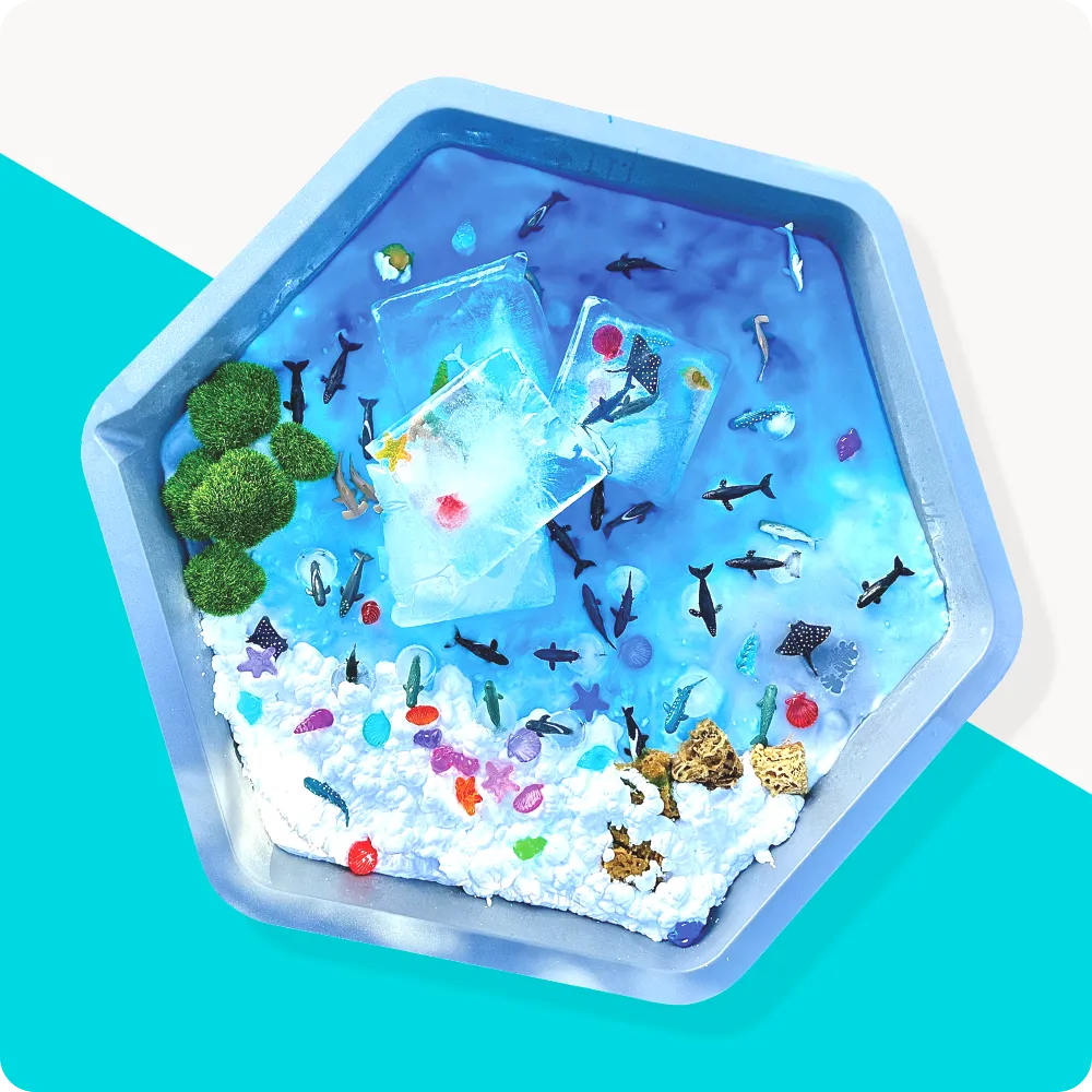 6 hands-on sensory tray activities you’ll LOVE