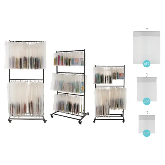 Bookroom Rail Bulk Kit with Bookbags