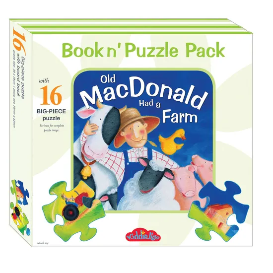 Old MacDonald Book & Puzzle