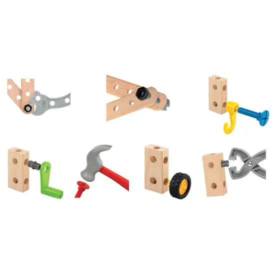BRIO Builder - Construction Set 136 pieces
