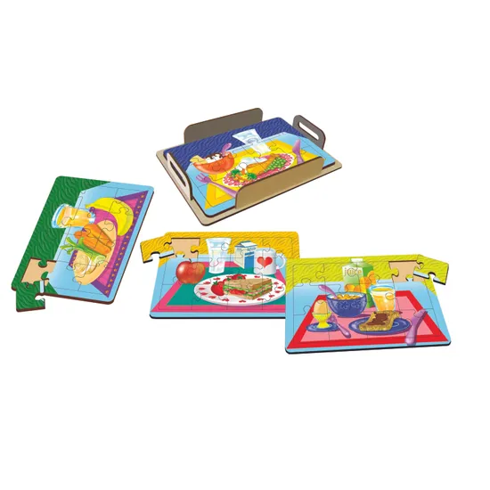 Tuzzles Meal Time Puzzles Set of 4