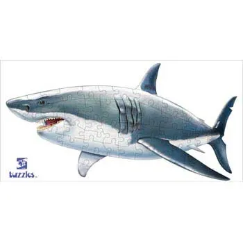 Tuzzles Shark Floor Puzzle 72 Pieces