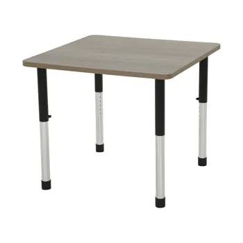 BAUSPACES - Square Table - 80 x 80 cm - 57-79.5 cm