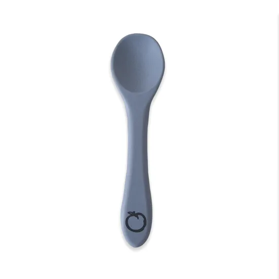 Plum Silicone Spoon - Steel Blue - MTA Catalogue