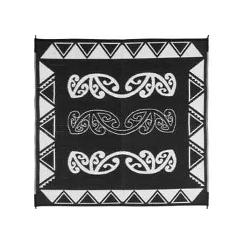 Weaving Pattern Outdoor Recycled Mat - 180x180cm