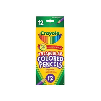 Crayola Triangular Colour Pencils - Pack of 12