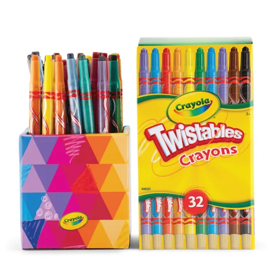Crayola Twistable Crayons Crayola Mini Twistables Crayons, 24/Box