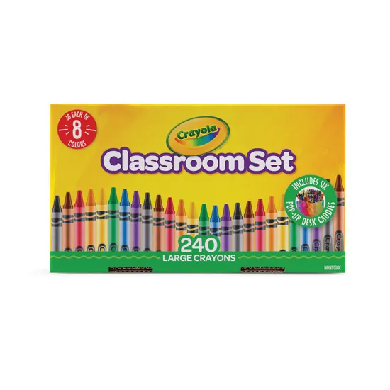Crayola Crayons Classroom Set – Box of 240 - MTA Catalogue