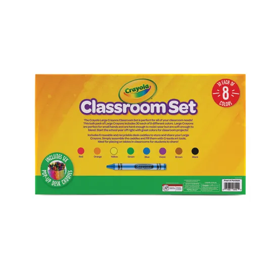 Crayola Crayons Classroom Set – Box of 240 - MTA Catalogue