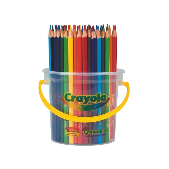 Crayola Triangular Coloured Pencils Tub of 48 Crayola Triangular Coloured Pencils Tub of 48