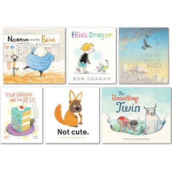 CBCA Picture Book 2021 Shortlist Award Pack - 6 Ti