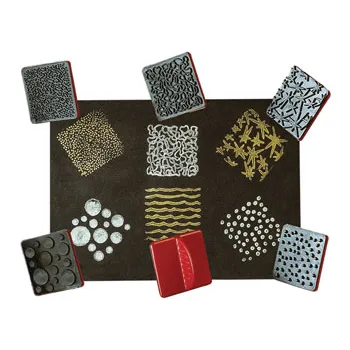 Creatistics Paint Effect Stamps - Pack of 6