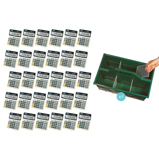 Teachables Calculator Set – 10 Digit with Caddy, Set of 30