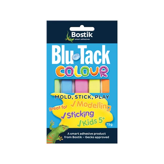 Blu Tack - Coloured 75g
