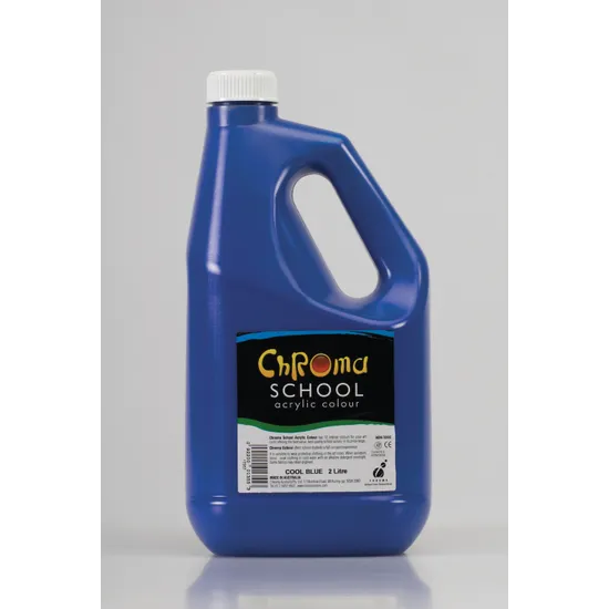Chroma School Paint 2 L - Cool Blue
