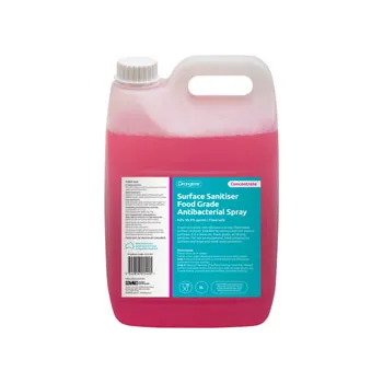 Surface Sanitiser Food Grade Anti Bacterial Concen 5L