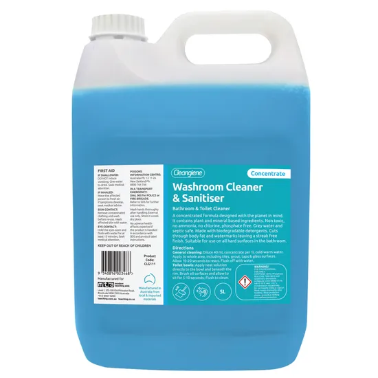 Washroom Cleaner & Sanitiser - 5L