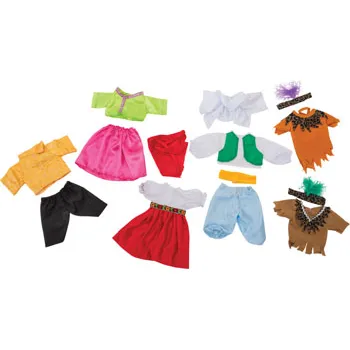 Baby Dolls with Multicultural Clothes 21 cm (H) - Set of 6 - MTA Catalogue