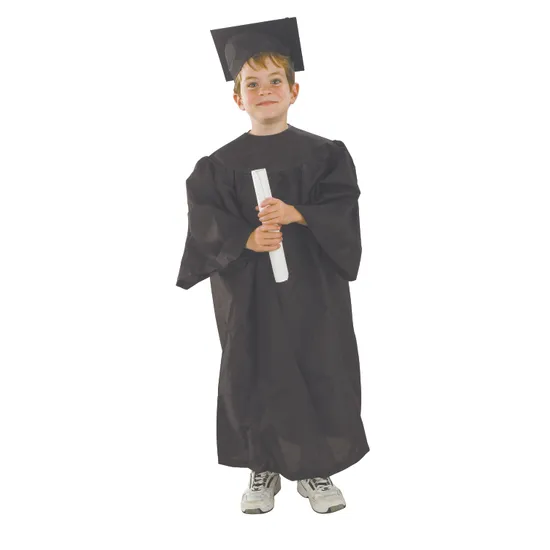 Graduation Gown & Hat 6-9 Yrs