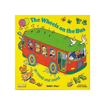 The Wheels On The Bus Book with Cut-Outs