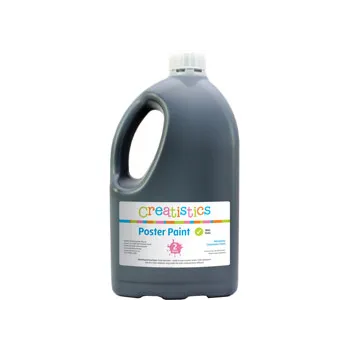 Creatistics Poster Paint Black - 2 L